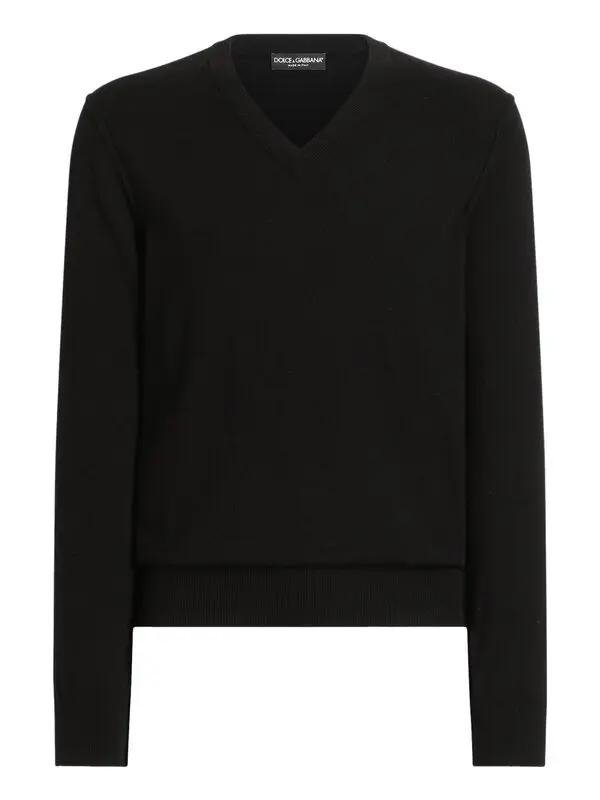 Dolce & Gabbana Cashmere Pullover - Black