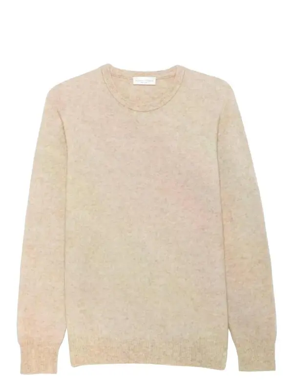 ROBERTO COLLINA Crew-neck Long-sleeve Sweater - Neutrals