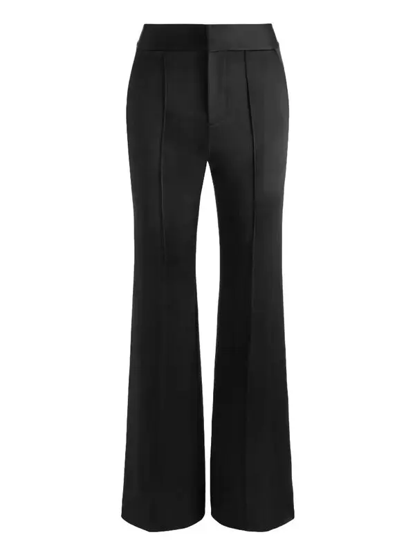 Alice + Olivia Shane Wide-leg Trousers - Black