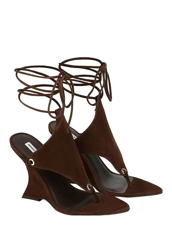 NAKED WOLFE Rampage Sandals - Brown