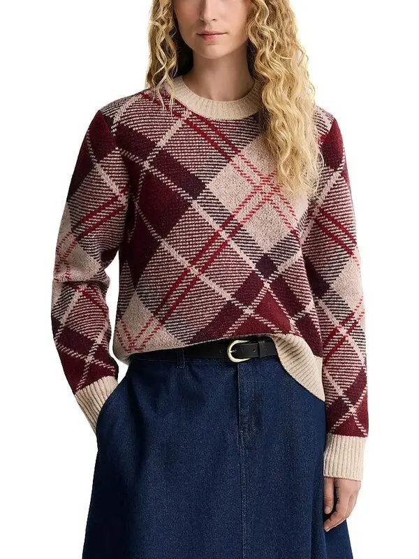 Barbour Stevie Wool Blend Crewneck Sweater - Multi