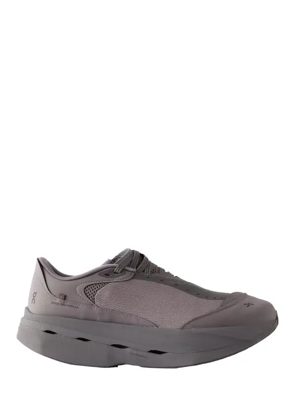 On Shell And Mesh Sneakers - No