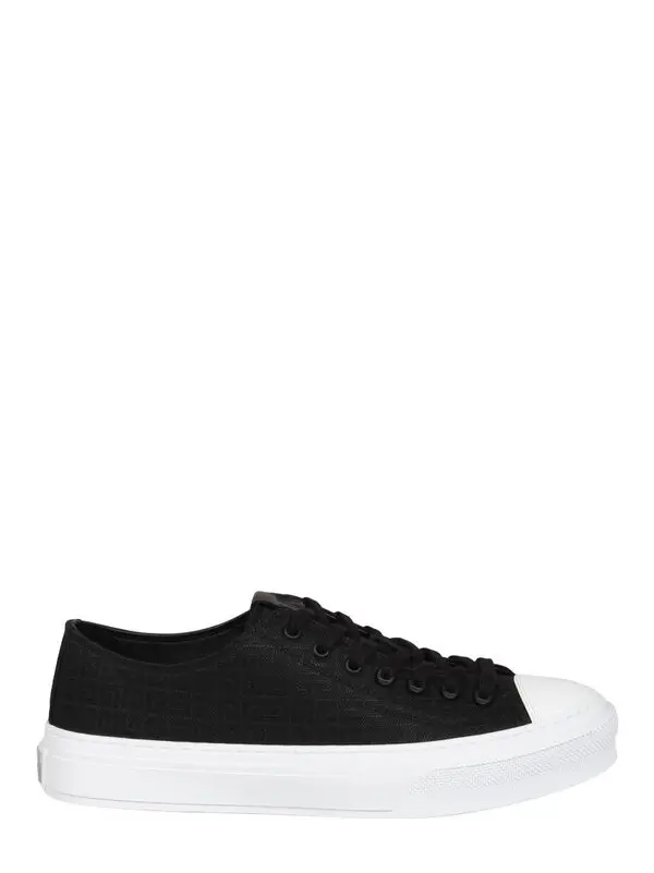 Givenchy City Low Lace-up Sneakers - Black
