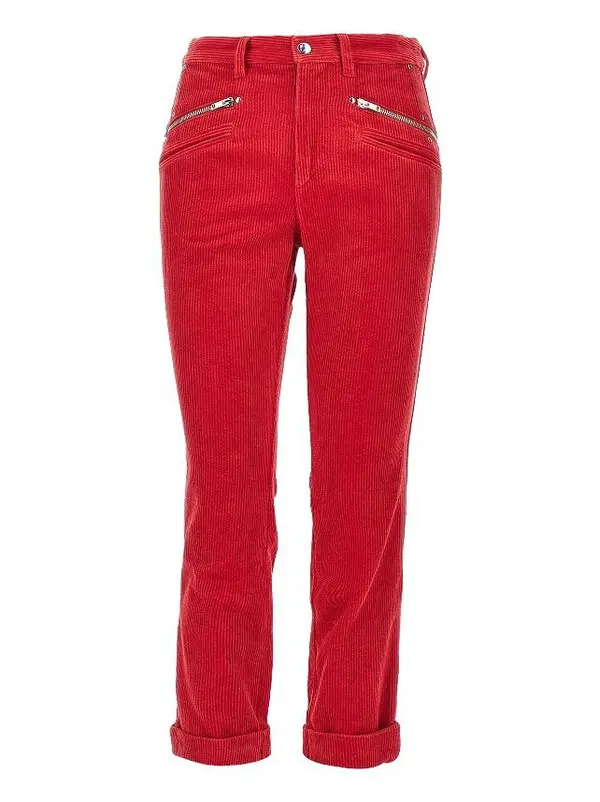 Isabel Marant Étoile Revene' Corduroy Pants - Red