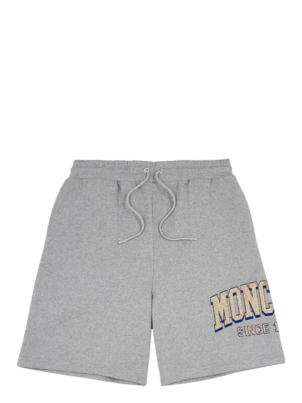 Moncler Cotton Shorts - Grey