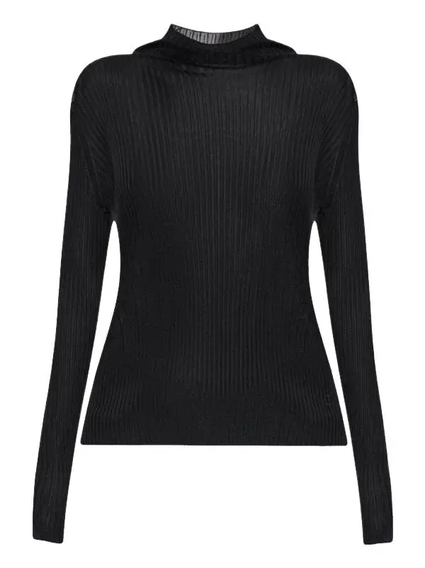 Balmain Long-sleeved Top - Black