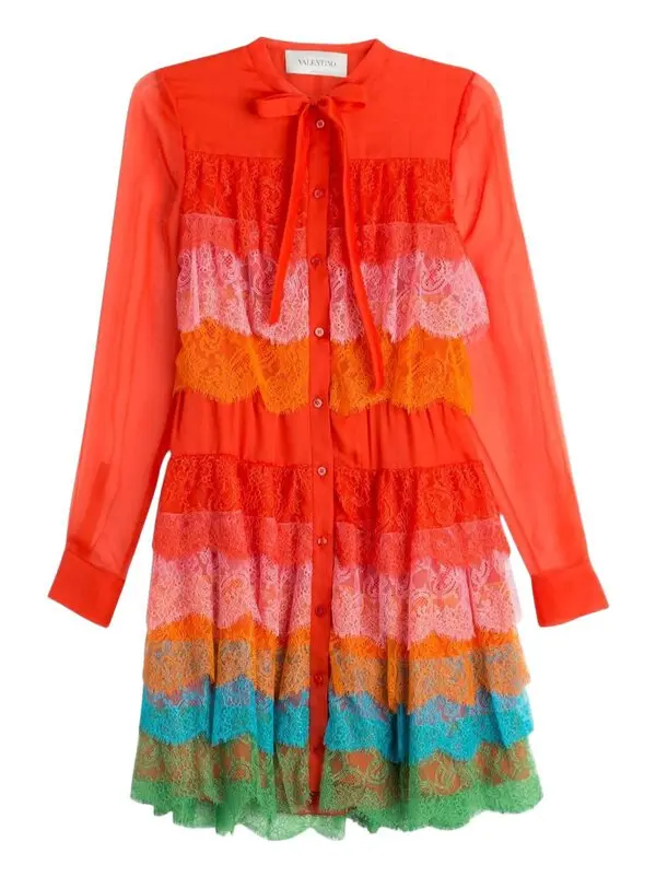 Valentino Garavani Long-sleeved Dress - No