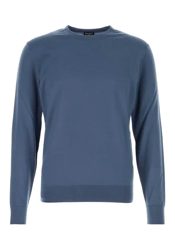 Zegna Crew-neck Sweater - Blue