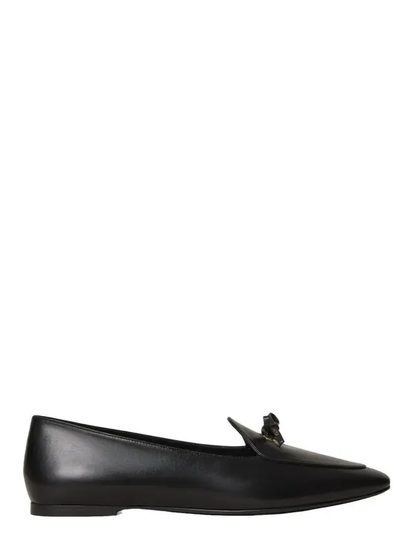 Celine Aura Bow Flats - Black