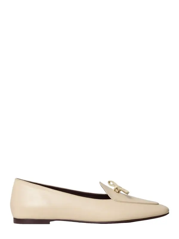 Celine Aura Bow Flats - Milk