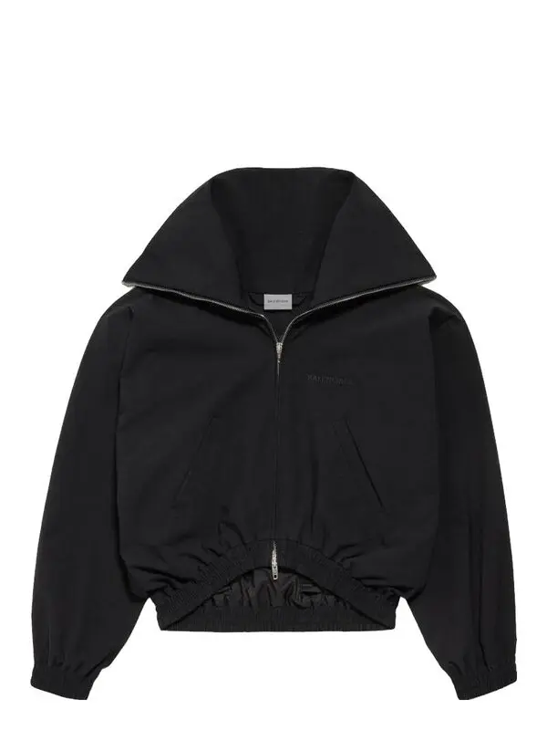 Balenciaga Office Zip-up Jacket - Black