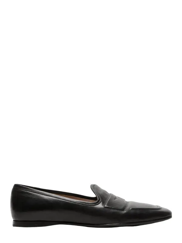 Acne Studios Leather Loafers - Black