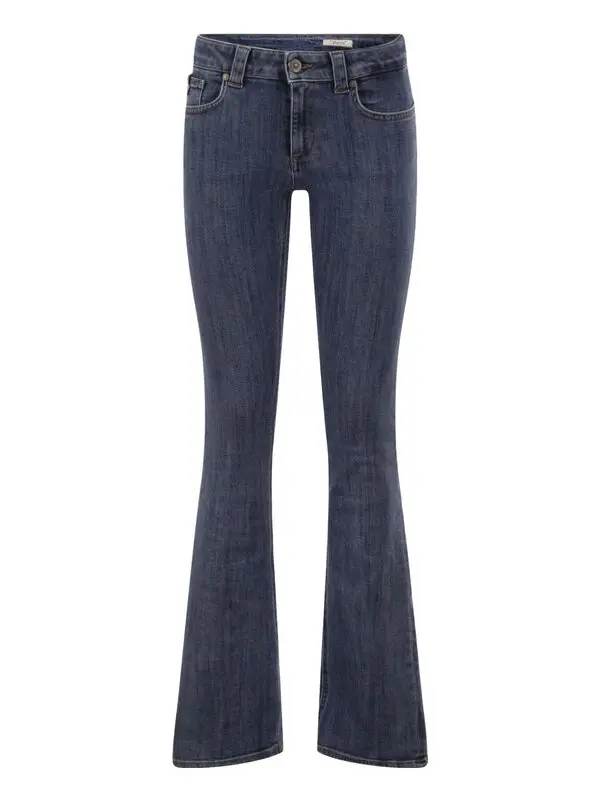 DONDUP Flared Stretch Jeans - Blue
