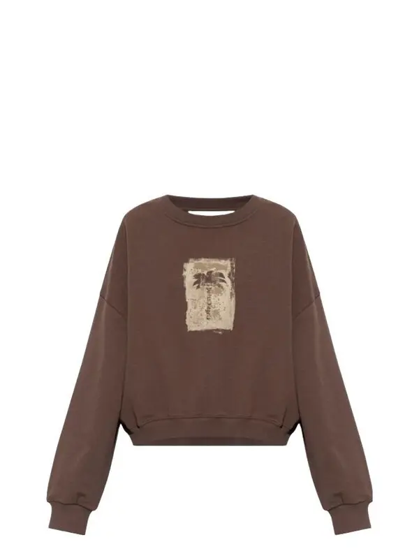 Palm Angels Long-sleeve Sweatshirt - Brown