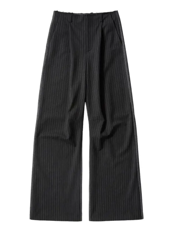 MAISON MARGIELA Pinstripe Trousers - No