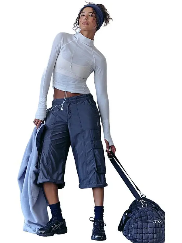 Free People Tempo Turtleneck - White