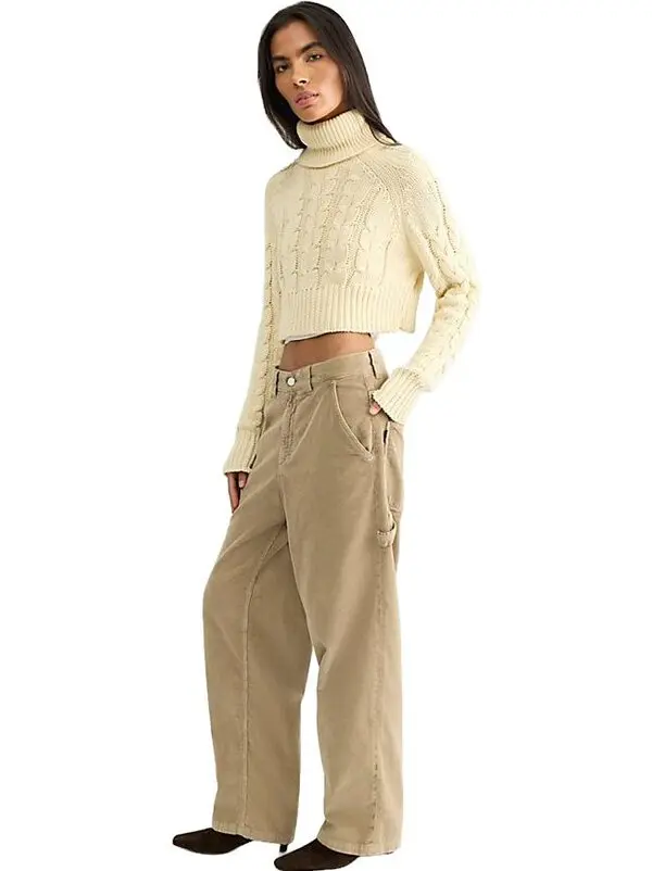 HAIKURE Sibilla Velvet Pier Utility Pants - Rope