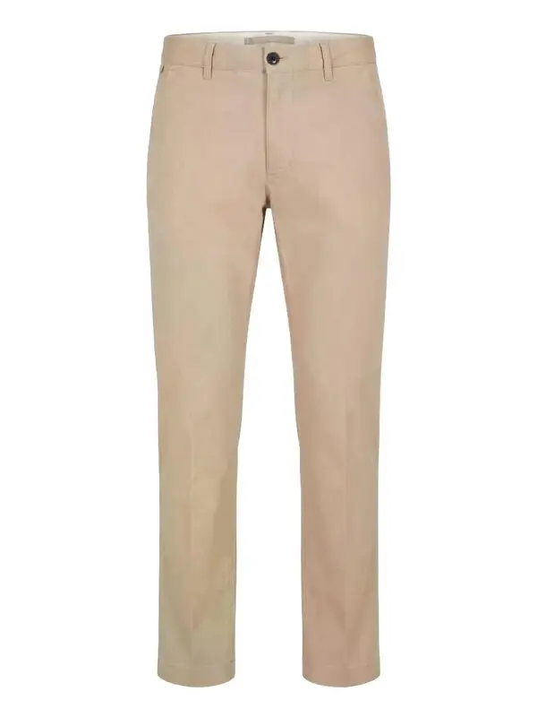 SLOWEAR Straight-leg Chino Trousers - Neutrals