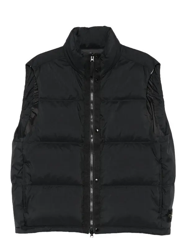 Stone Island Jackets Waistcoats & Gilets - Black
