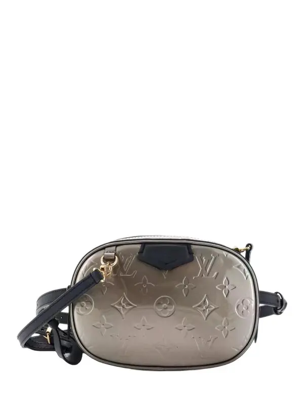LOUIS VUITTON Monogram Vernis Belt Bag - Black