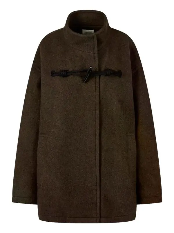 STUDIO TOMBOY Toggle-button Coat - Brown