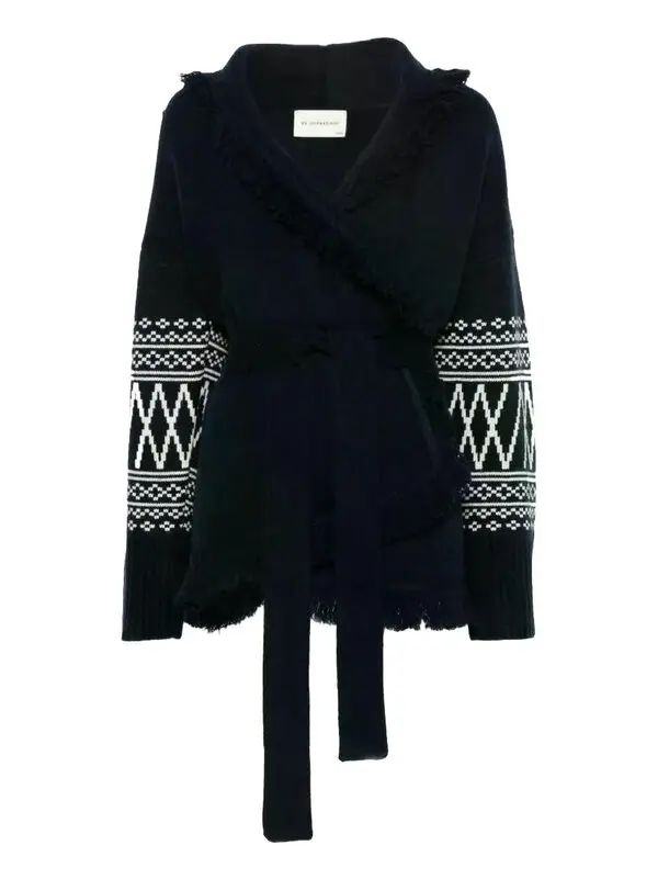WE NORWEGIANS Setesdal Cardigan - Blue