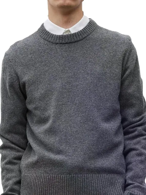 Norse Projects Stensmark Crew-neck Wool Sweater - Grey