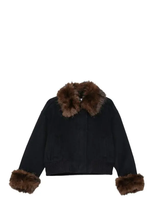 SELF-PORTRAIT Jackets Bomber Jackets - Blue