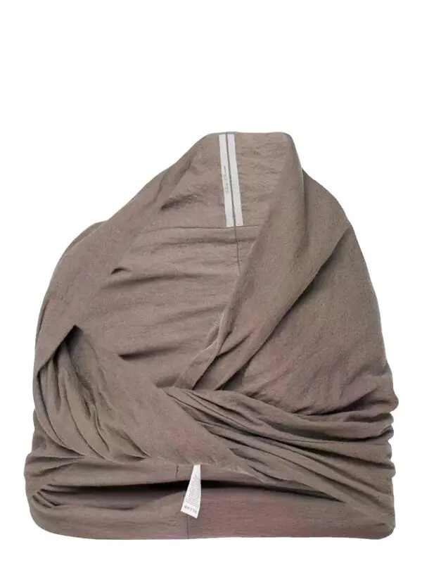 Rick Owens Twist Donut Cape - Brown