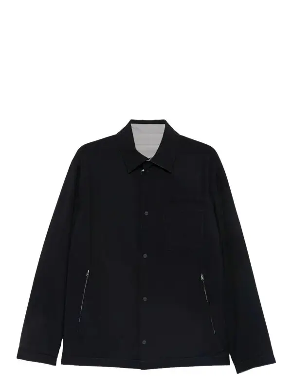 Herno Reversible Snap-button Jacket - Blue