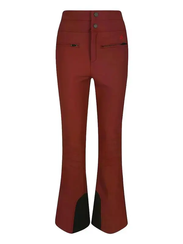 Perfect Moment High-waist Aurora Flare Ski Pant - Red
