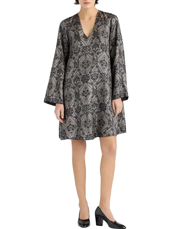 Momoni Dress - Grey