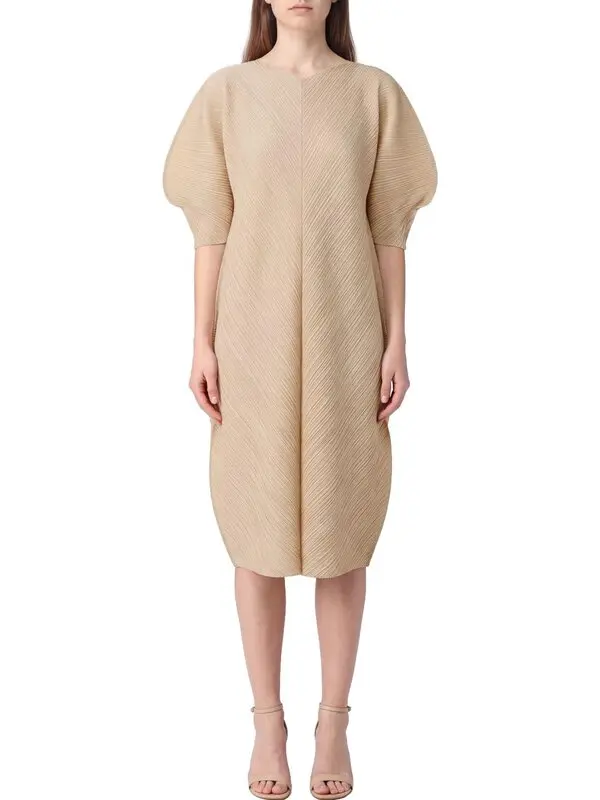 Issey Miyake Dress - Sand