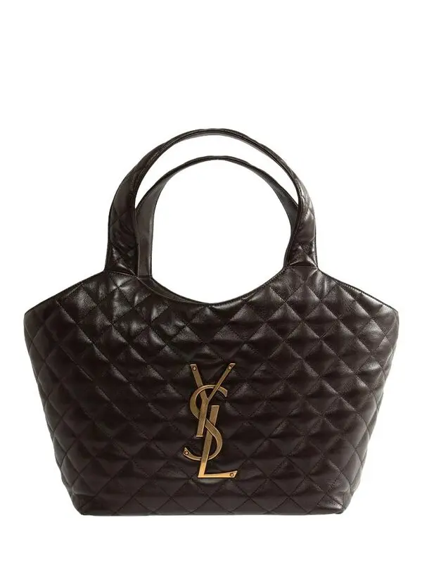 Saint Laurent Tote Bags - Brown