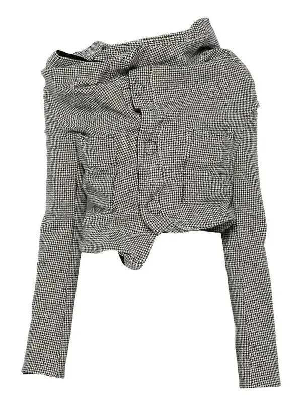 Junya Watanabe Jackets Tweed Jackets - Black
