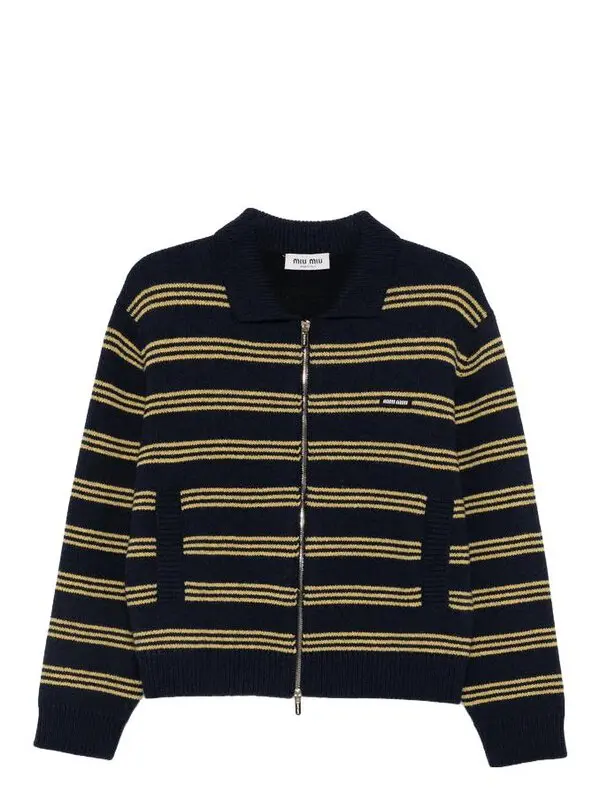 Miu Miu Knitwear Cardigans - Blue
