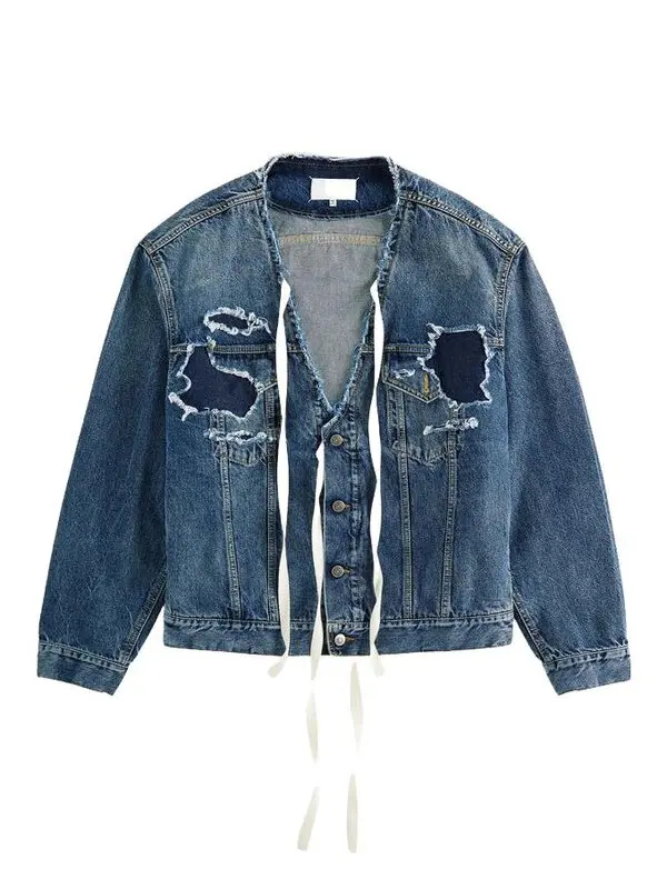 MAISON MARGIELA Jackets Denim Jackets - Blue