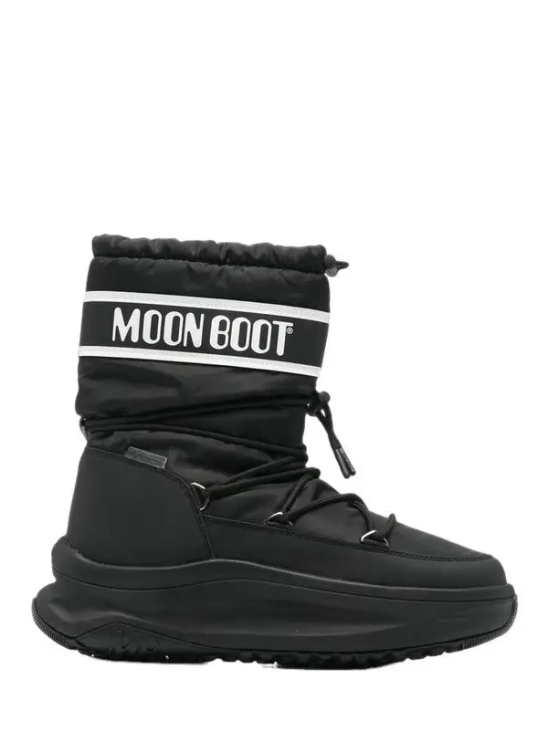 Moon Boot Tote Bags - Black