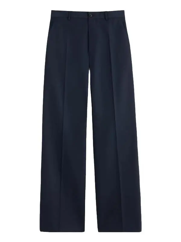 MAISON MARGIELA Grey Trousers Tailored Trousers - Gray