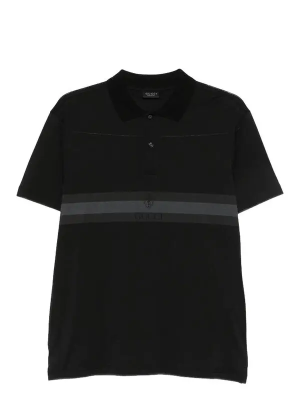 Gucci Polo Shirts - Black