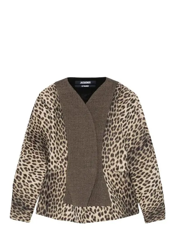 Jacquemus Jackets Fitted Jackets - Brown