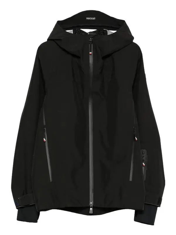 Moncler Jackets Hooded Jackets - Black