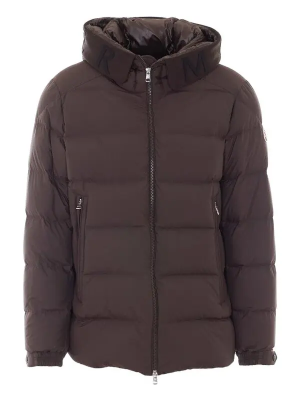 Moncler Orvelle Down Jacket - Brown