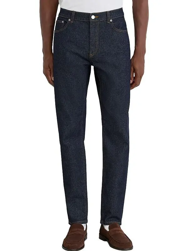REISS Picton Cotton Blend Slim Fit 31.1 Jeans - Raw Indigo