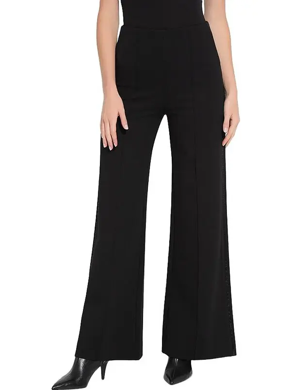 Lyssé Aviana Ponte Wide Leg Pants - Black