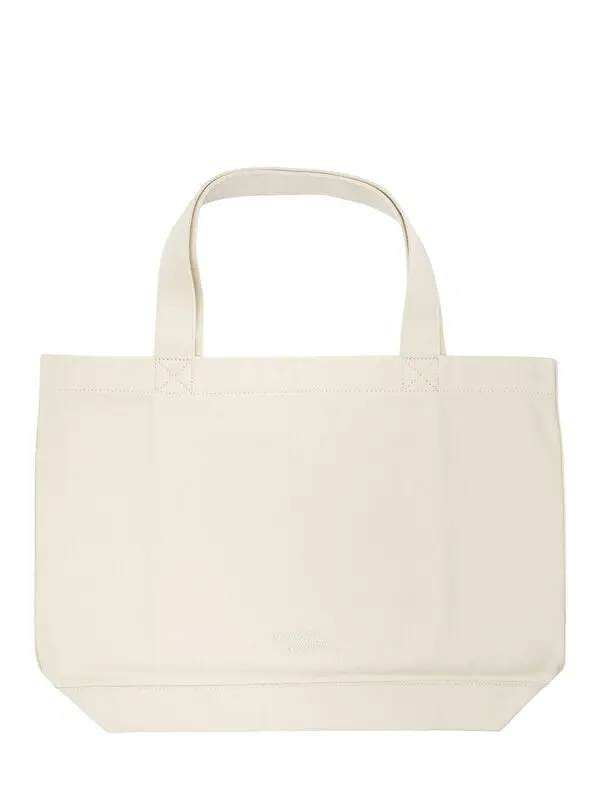 Maison Kitsuné Canvas Tote Bag - Ecru