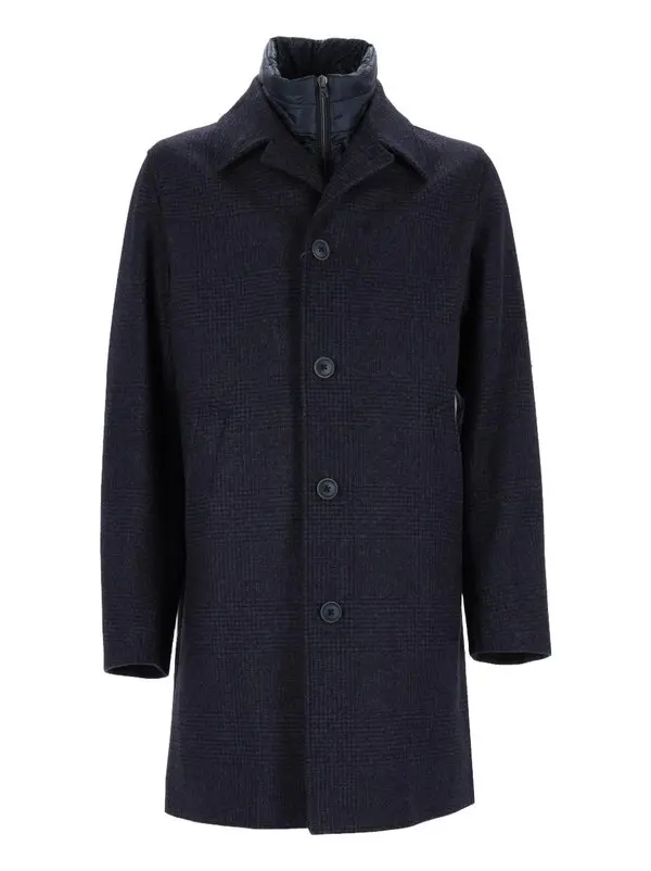 Herno Trench Coat With Contemporary Tailoring - Blue