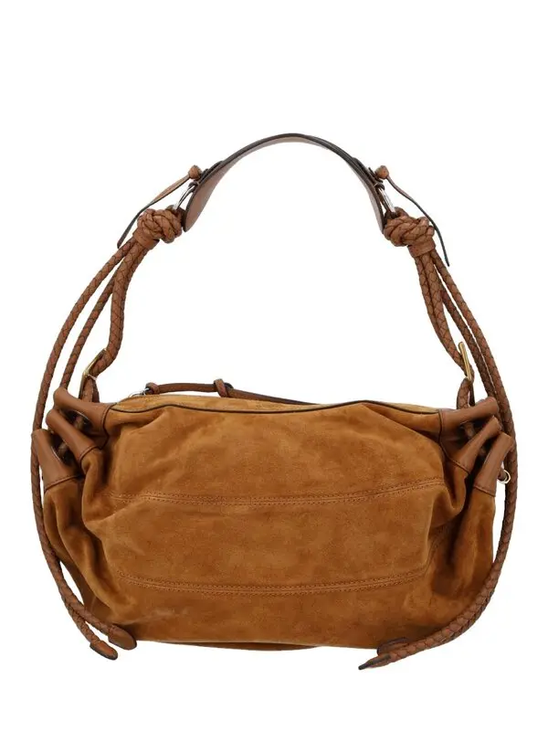 Isabel Marant Étoile Leather Handbag With Cotton Lining - Buff