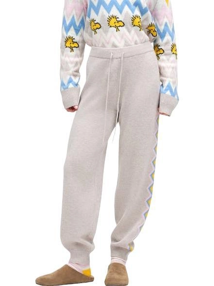 Chinti & Parker Wool-cashmere Snoopy Ski Track Pants - Multi