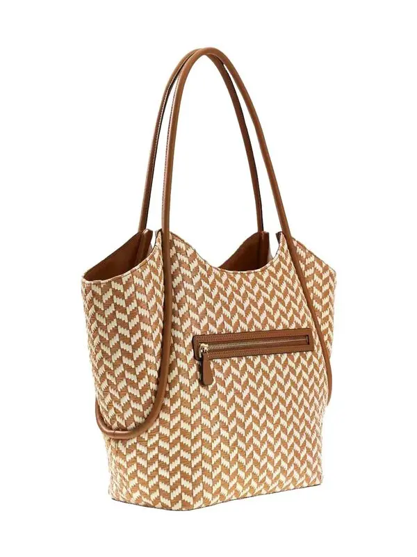 Guess Tessi Shopper Bag - Neutrals
